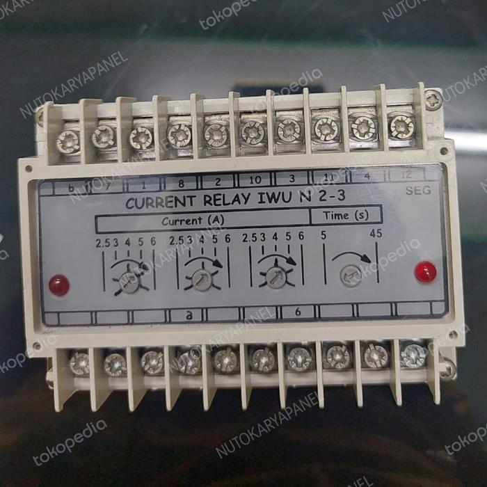 Jual SEG CURRENT RELAY IWU N-2-3 OVER CURRENT RELAY SEW - Kota Bogor ...