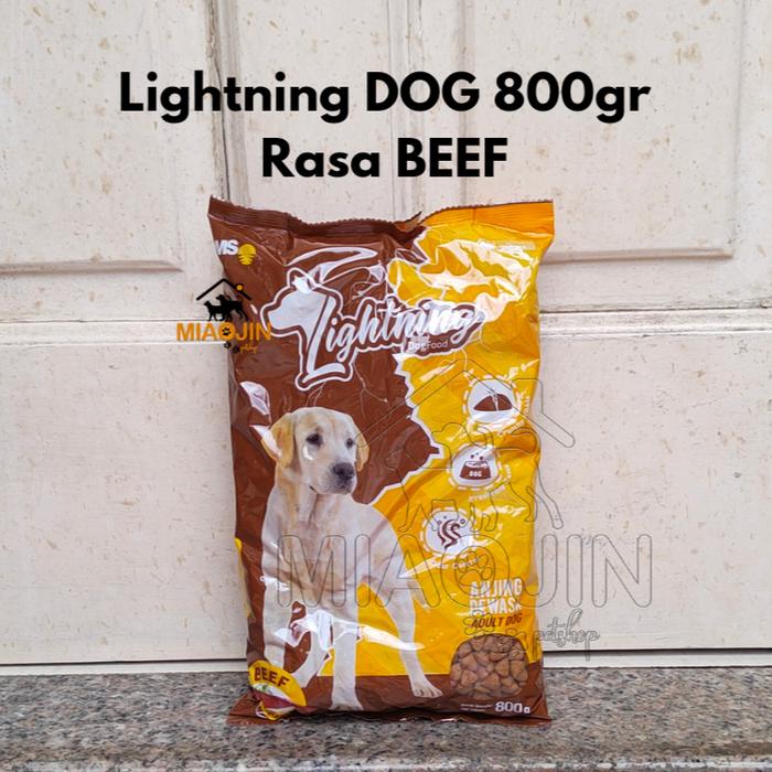 Promo Makanan Anjing LIGHTNING DOG 800gr - Choize Food /Bolt Starry no ...