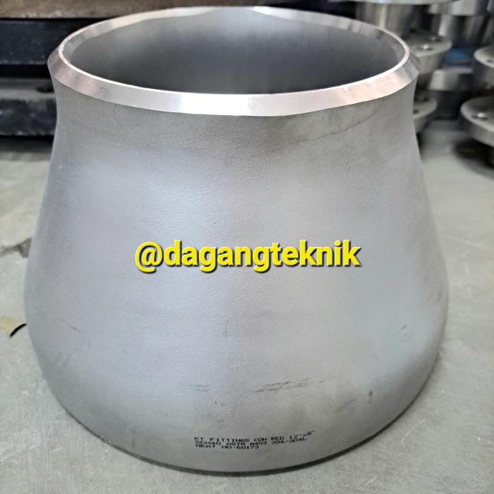 Jual Reducer Concentric 12 x 8 inch SCH 40 SS 304 - Jakarta Pusat ...