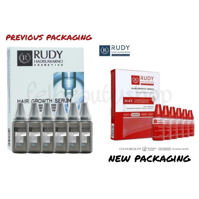 Jual Rudy Hadisuwarno hair growth serum 6pc x9ml - Jakarta Utara ...