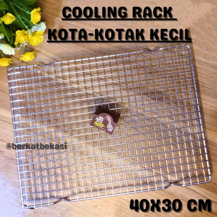 Jual COOLING RACK KOTAK-KOTAK KECIL 30X40 CM/ RAK PENDINGIN KUE - Kota ...
