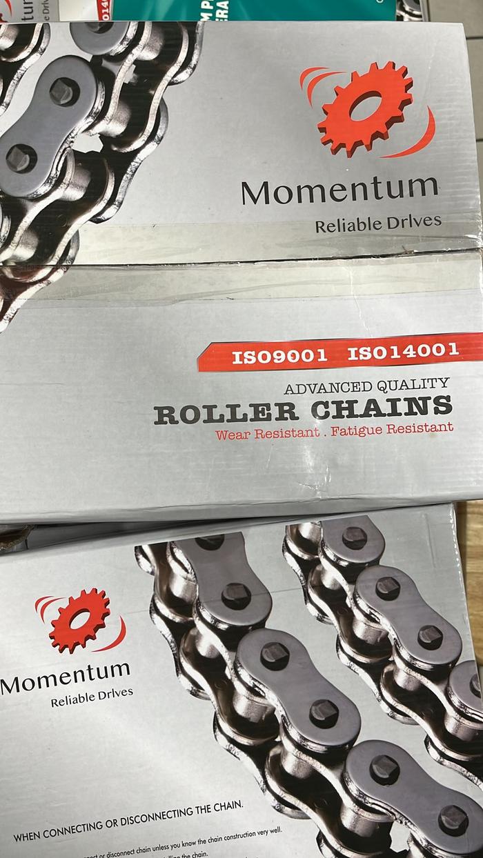 Jual RANTAI MESIN RS 50-1 / ROLLER CHAIN RS 50-1R(SINGLE) TEC/MOMENTUM ...