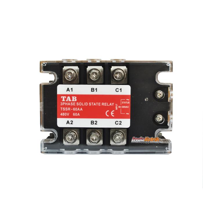 Jual Solid State Relay 3 Phase AC-AC TSSR-60AA TAB - SSR60AA - 60AA ...