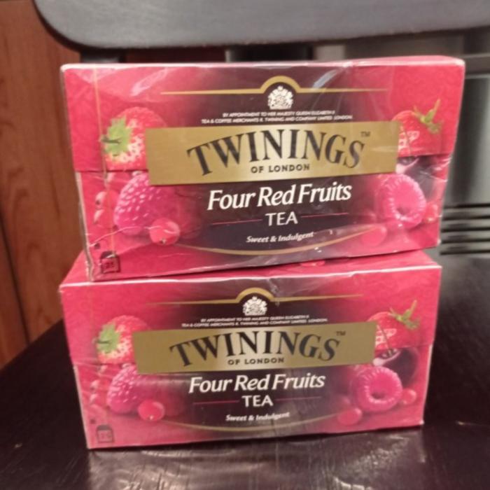 Jual twinings tea four red fruits isi 25 sachet - Kab. Bogor - Sana ...