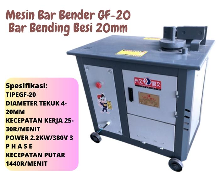 Jual Mesin Bar Bending Gf - 20/Mesin Bending Besi 20mm Kowloon ...