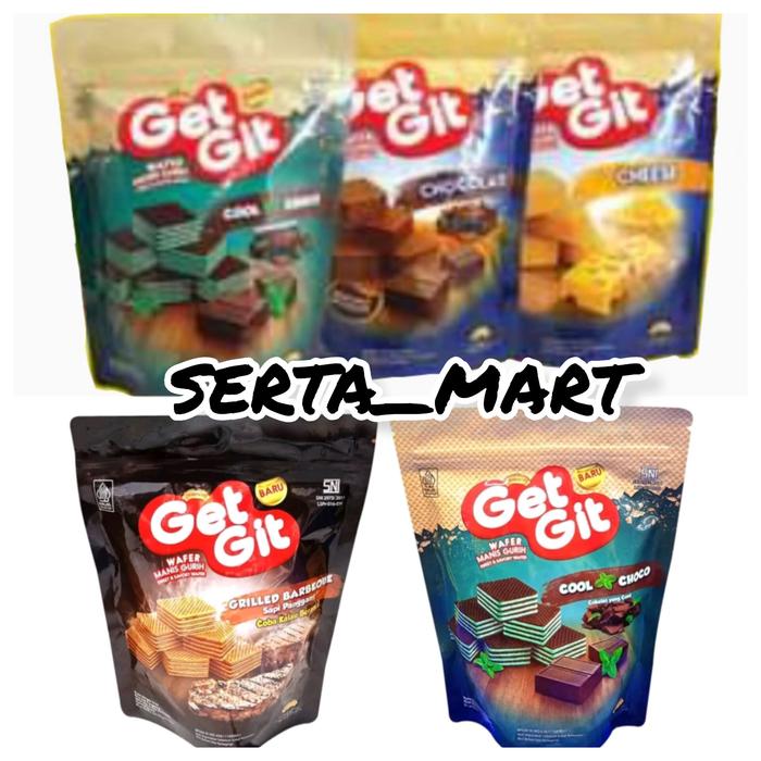 Jual Get Git Wafer Cube Pouch 110gr - Wafer GetGit Cool Choco / Cheese ...