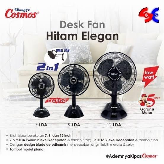 Jual Kipas Angin Duduk Cosmos 12 LDA inch Terbaru - Kota Tangerang ...