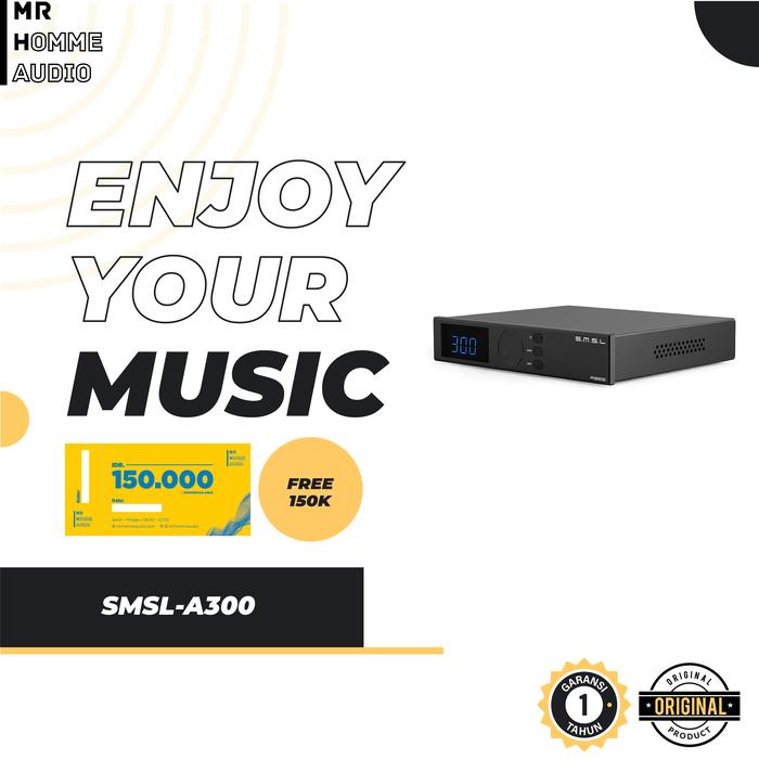 Jual SMSL A300 / A 300 High Resolution Power Amplifier Original - Kota ...