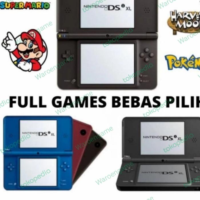 Promo Nintendo Dual Screen i XL Nintendo DSi NDSi XL Full Game CFW Nes ...