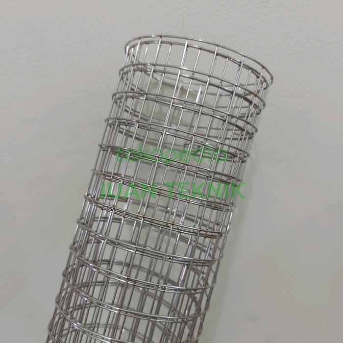 Jual wire mesh mess stainless 25mm x 25mm x 3mm x 1 meter ss 304 ...