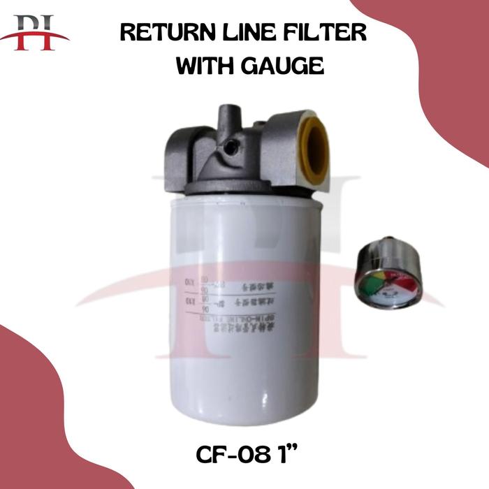 Jual RETURN LINE FILTER CF08 1" WITH GAUGE - Jakarta Barat - Patner ...