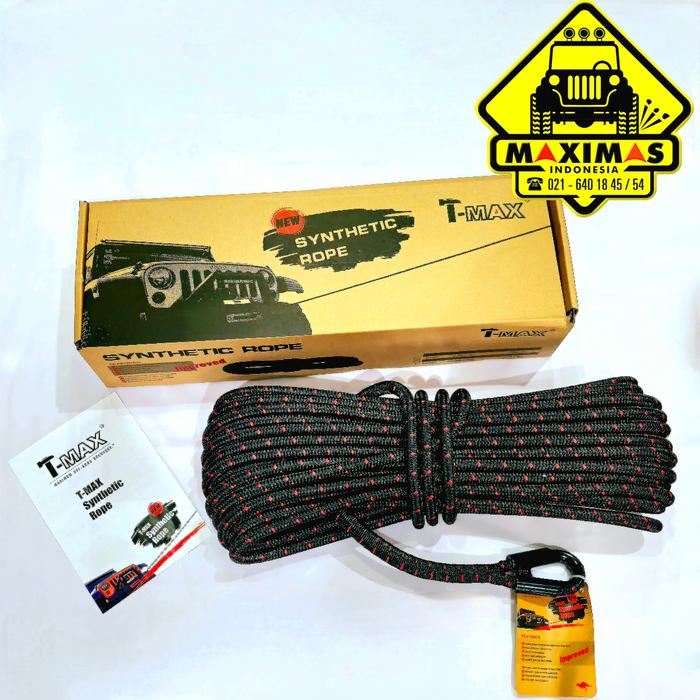 Jual TMAX New Syntetic Rope 10,5mm x 28m Kapasitas 10 Ton Tali Plasma ...