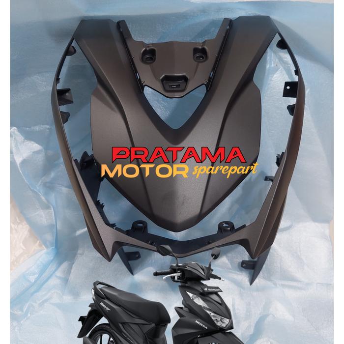 Jual Tameng Body Depan Beat New LED Hitam Doff 2020 2021 2022 2023 K1A ...