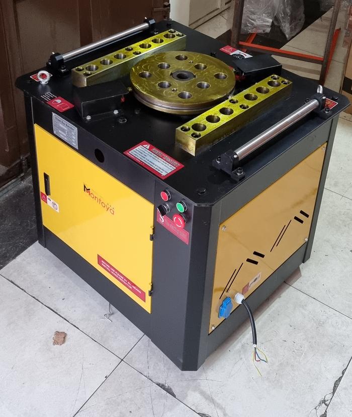 Jual Bar Bender Bending automatic pembengkok Besi Ulir Montoya BB45A ...
