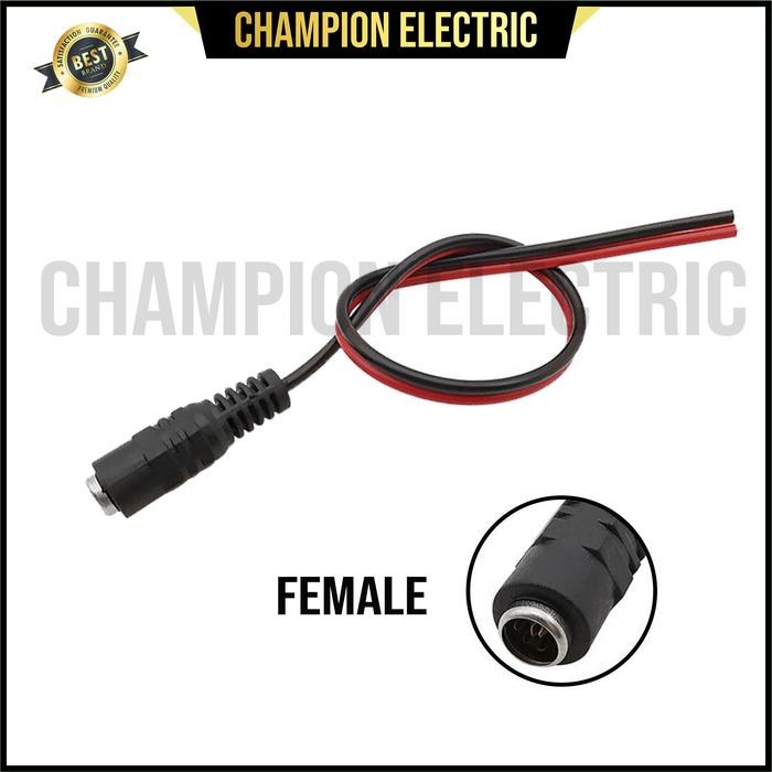 Jual Kabel Konektor Jack DC 12V 24V Power Supply Lampu LED Strip Neon ...
