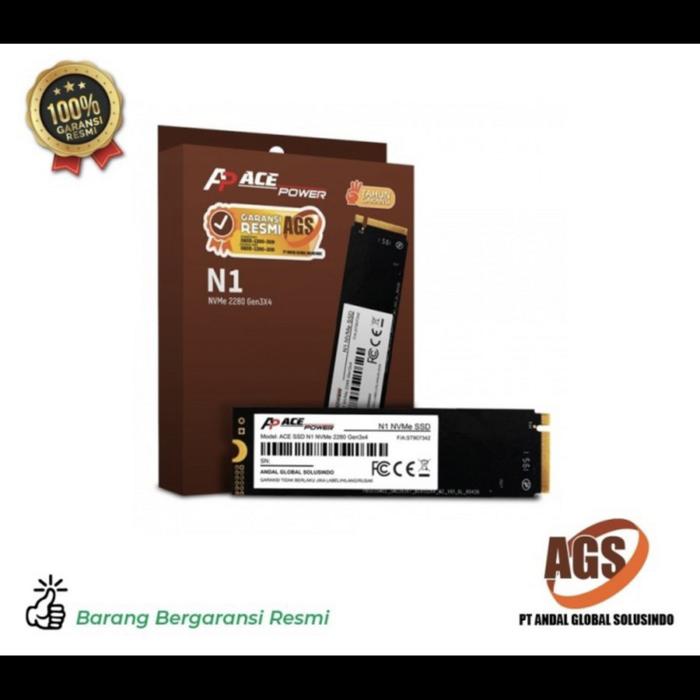 Jual Ace Power SSD N1 NVME 256GB M.2 2280 GEN3 x4 - Solid State Drive ...