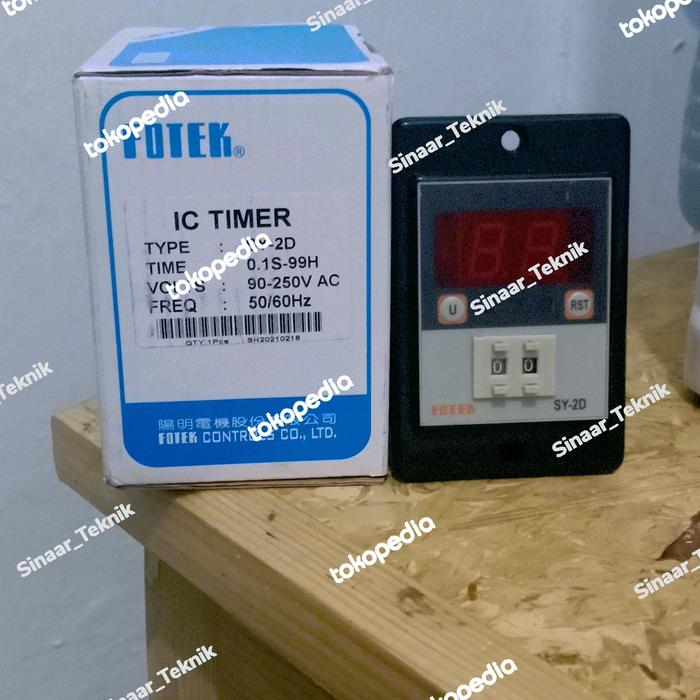 Jual IC TIMER DIGITAL FOTEK SY-2D - Kab. Tangerang - Sinaar_Teknik ...
