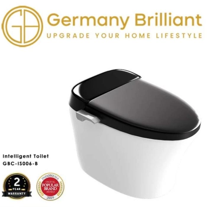 Jual CLOSET duduk Germany Brilliant hitam GBCIS006-BK GBCIS006-BK ...