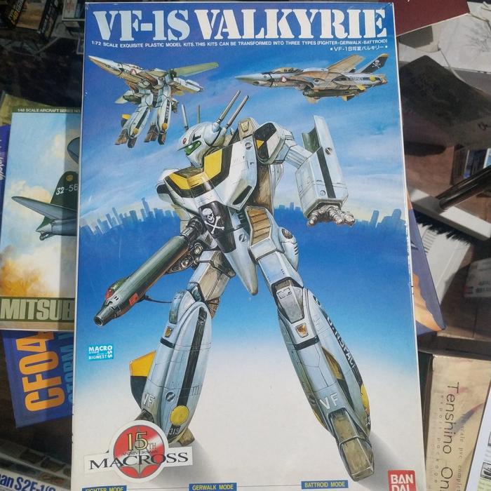 Jual macross vf-1s valkyrie 1/72 model kit bandai - Kota Tangerang - Chia Hobby Shop | Tokopedia