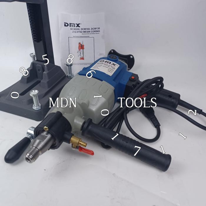Jual mesin coring beton DMX core drill DCM 5inch 6inch 8inch - 5 inch ...