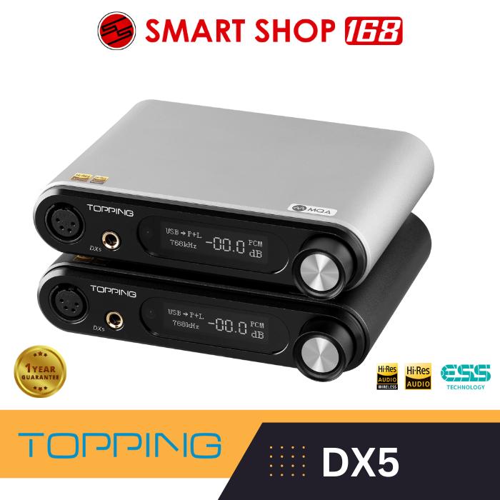 Jual TOPPING DX5 2xES9068AS MQA Audio DAC Headphone Amplifier - Jakarta Barat - Smart Shop 168 ...
