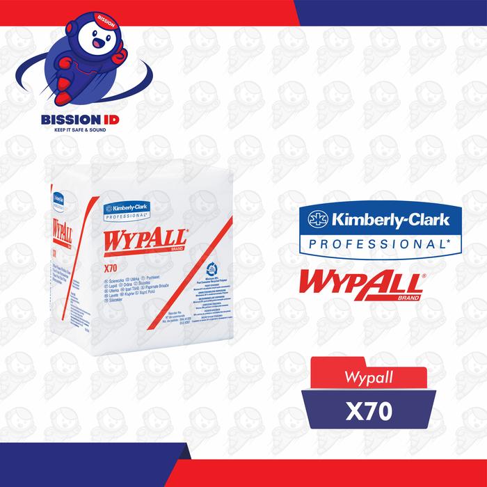 Jual WYPALL* X70 certified manufactured hygiene tissue rags - Kota ...