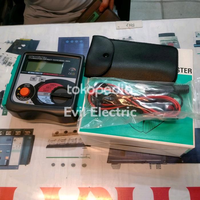Jual KYORITSU 3005A INSULATION CONTINUITY TESTER MAGGER MEGGER NEW ...