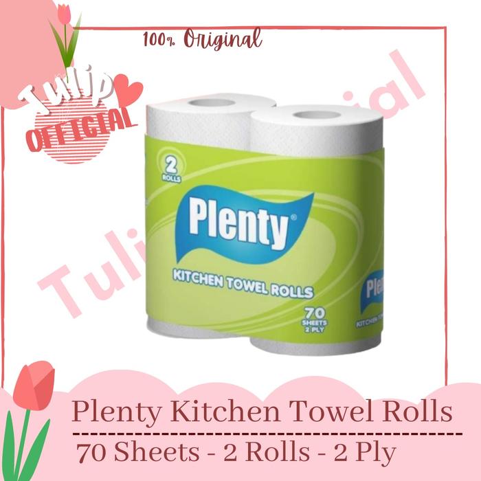 Promo Tisu Dapur Tissue Kitchen Towel Plenty 70 sheets 2 Rolls 2 Ply ...