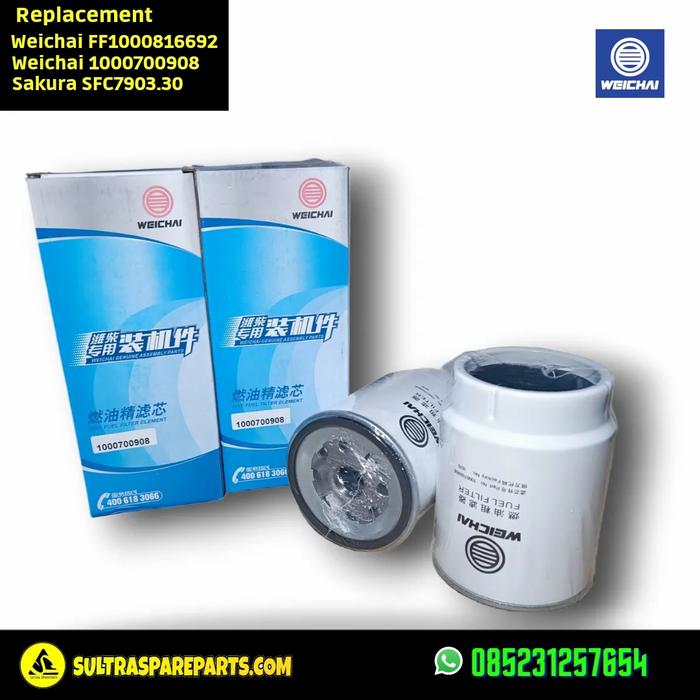 Jual Fuel Filter Weichai 1000700908 / 1000816692 - Kota Kendari ...