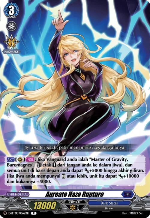 Jual Aureate Haze Rupture (R) | D-BT03 | Bahasa Vanguard - Jakarta Barat - Carttu | Tokopedia