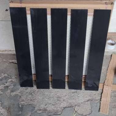Jual PLINT LIS GRANIT HITAM POLOS 60X60 SUPER BLACK KW1 - Kota ...