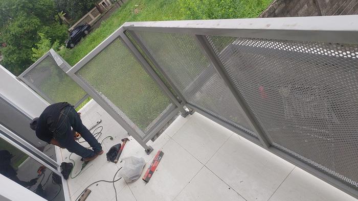Jual reling tangga perforated - Kota Bekasi - IM. Interior | Tokopedia