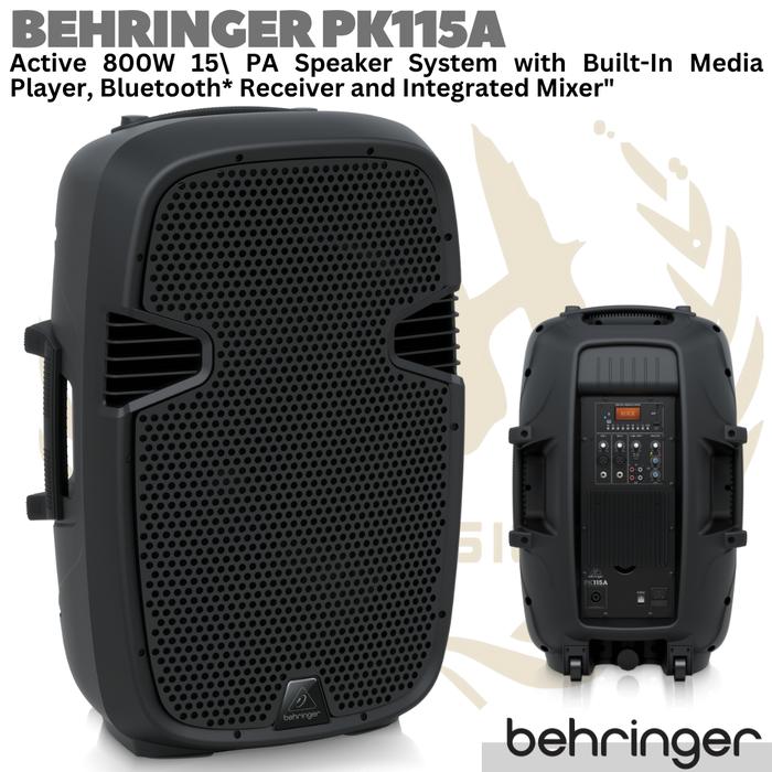 Promo BEHRINGER PK115A Active 800W 15 inch PA Speaker System | Spiker ...