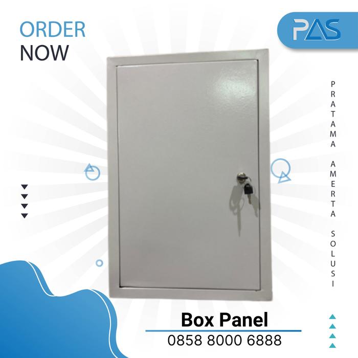 Jual Box Panel Indoor Cat Powder Coating ukuran 40X30X15 cm tebal 1 mm ...