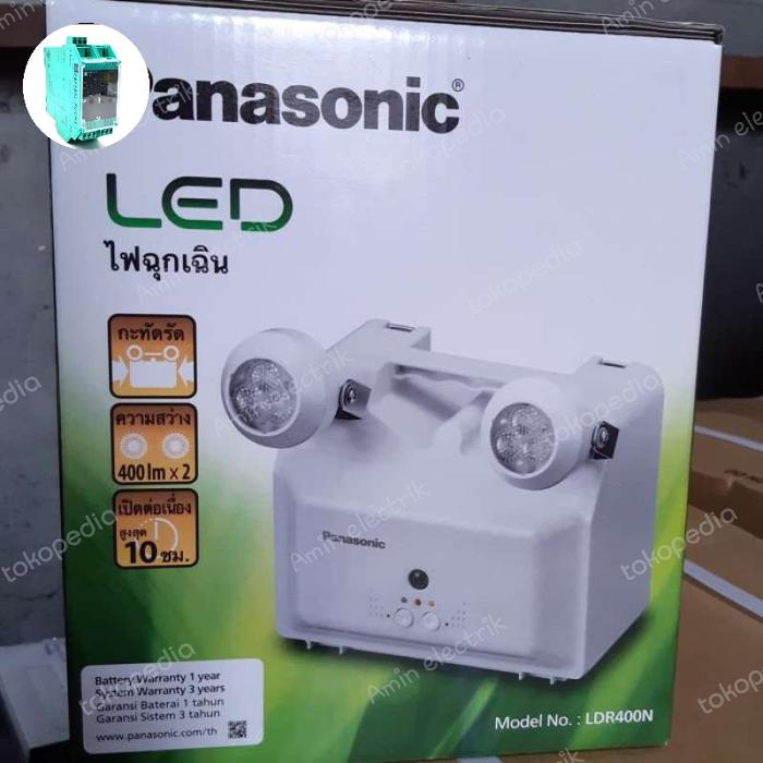 Jual Panasonic LED Emergency Light/ Lampu Emergency LED LDR400N ...