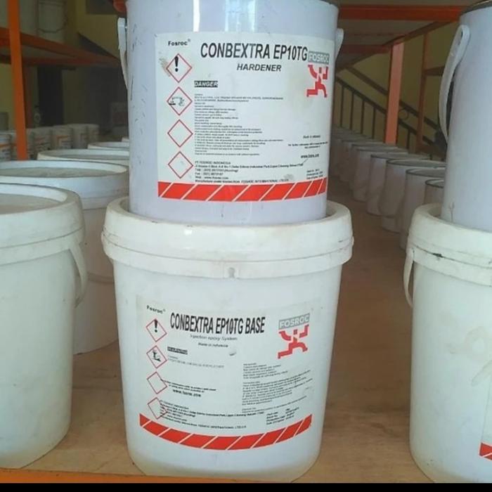 Jual Fosroc Conbextra EP 10 TG / Cairan Perekat Beton / Injeksi retak ...