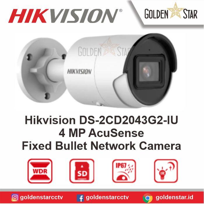 Jual Hikvision IP Camera CCTV Bullet DS-2CD2063G2-IU 6MP built-in microphon - Jakarta Selatan ...