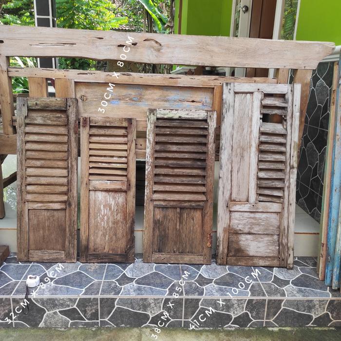Jual Jendela Jati Kuno Krepyak Ukuran Jumbo - Kab. Jepara ...