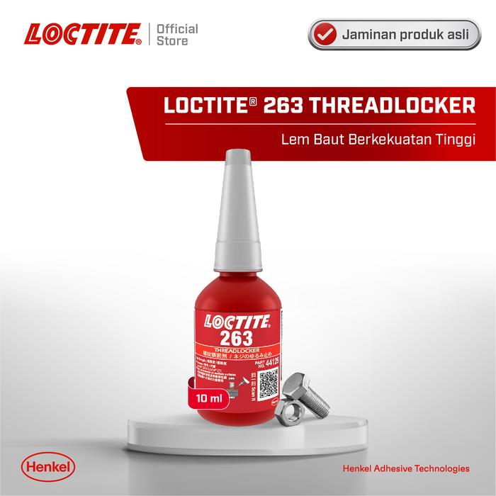 Jual Henkel LOCTITE 263 Threadlocker Lem Baut 10 ml - Jakarta Pusat - LOCTITE Indonesia Official ...