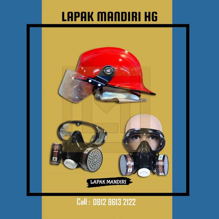 Jual Helm Pemadam Include Masker | Helm Pemadam | Masker Gas Respirator ...
