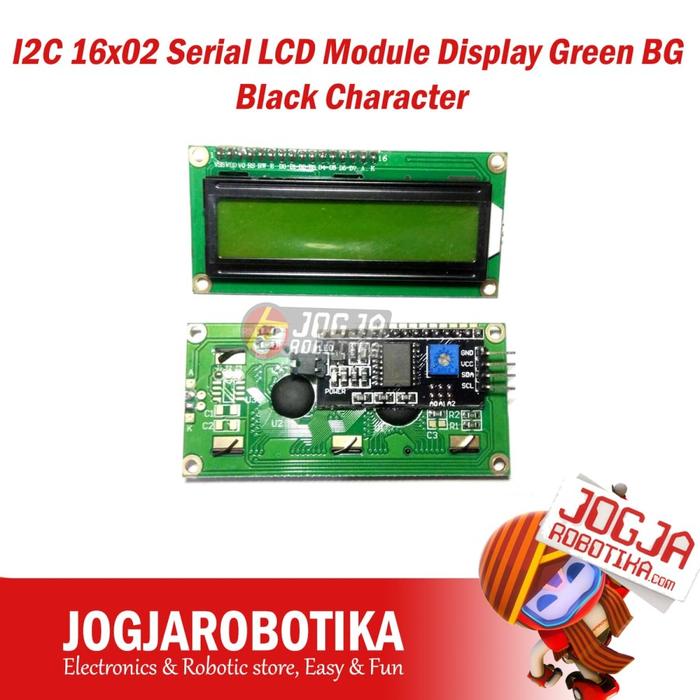 Jual LCD Character Display 16X2 1602 16x02 BIRU HIJAU KUNING PUTIH ...