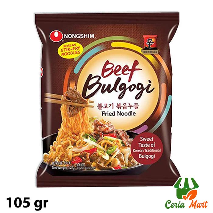 Jual Nongshim Beef Bulgogi Ramyun 105 gr Mie Goreng Instan Rasa Sapi ...
