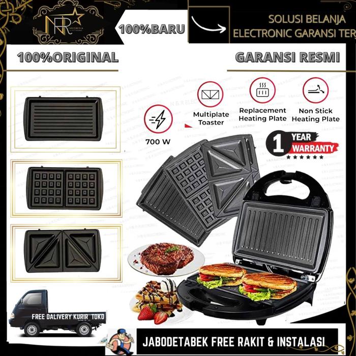 Jual SHARP KZS 71 BK SANDWICH TOASTER HITAM 700W ( KZS71BK -PEMANGGANG ROTI - Jakarta Selatan ...
