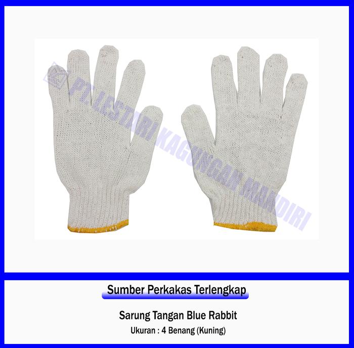 Jual Sarung Tangan Safety 4 - 8 Benang Merk Blue Rabbit - 5 Yarn ...