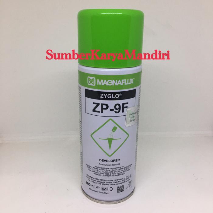 Jual Magnaflux Zyglo ZP-9F Developer (400ML) - Jakarta Barat ...