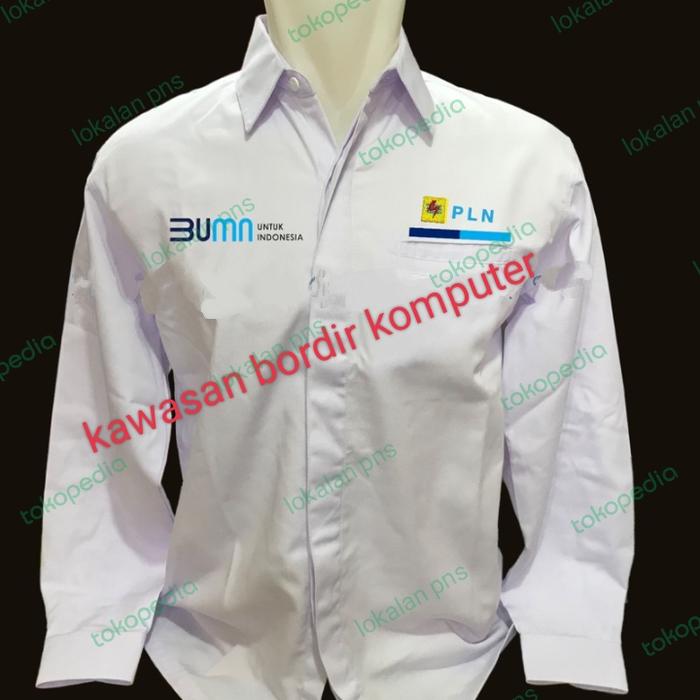 Jual Terbaru kemeja PLN pdh PLN seragam PLN baju PLN seragam bumn PLN ...