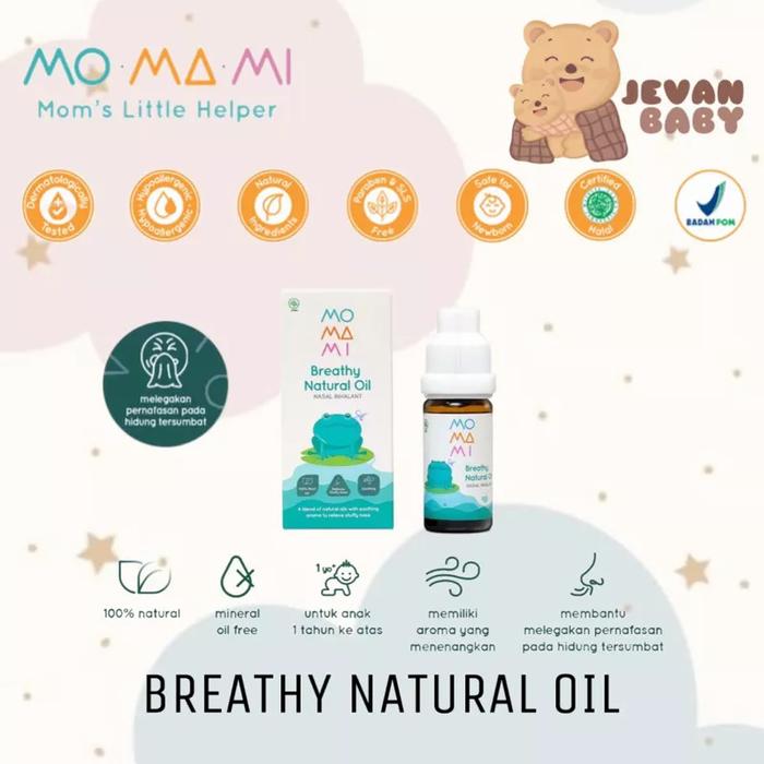 Jual Momami Breathy Natural Oil - Jakarta Utara - Jevan Baby | Tokopedia