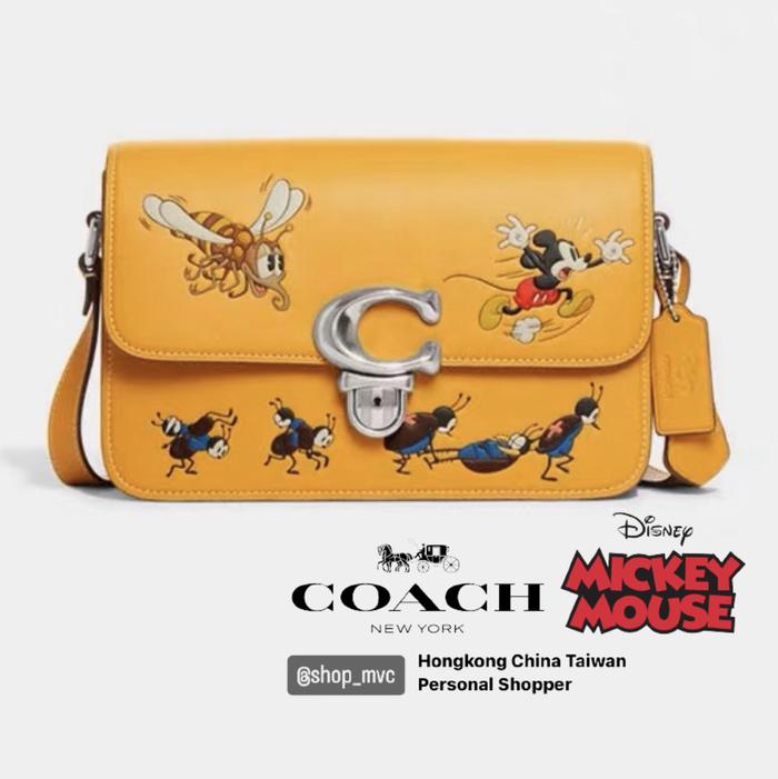 Jual Disney X Coach Studio Shoulder Bag With Mickey Mouse And Bugs ...