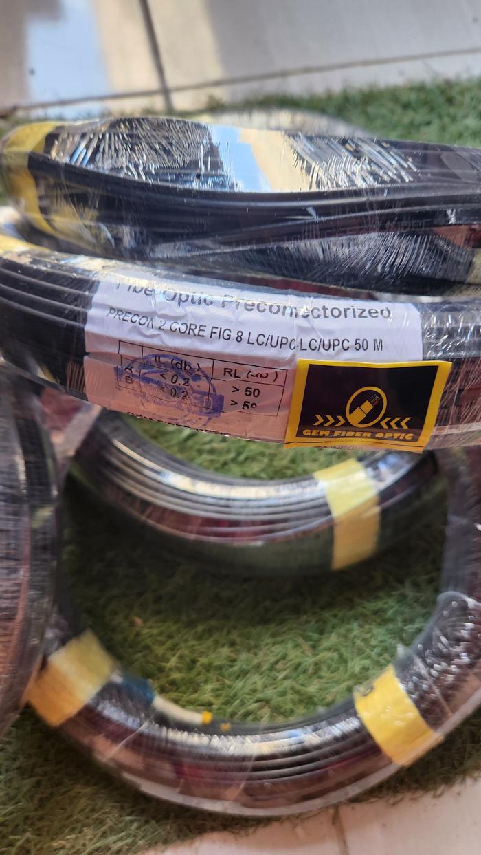 Jual LC - LC 2 Core Outdoor Singlemode Fiber Optic Cable for SERVER ...