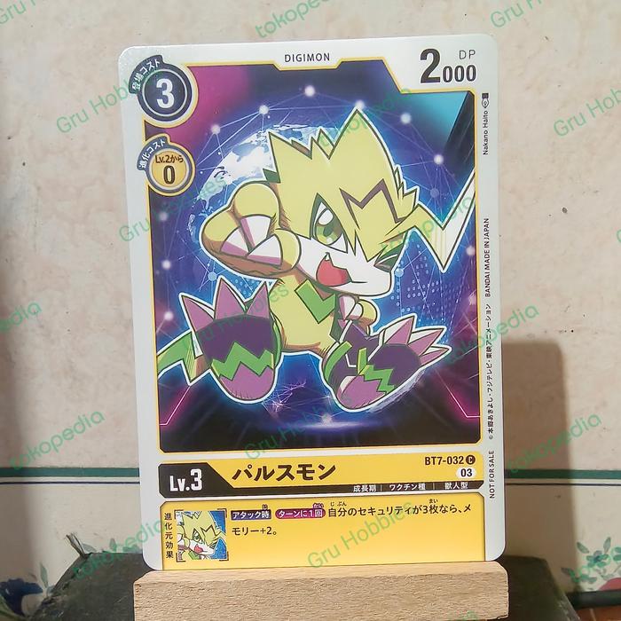 Jual Digimon Card Game - Pulsemon Digimon CON 2023 BT7-032 C - Jakarta ...